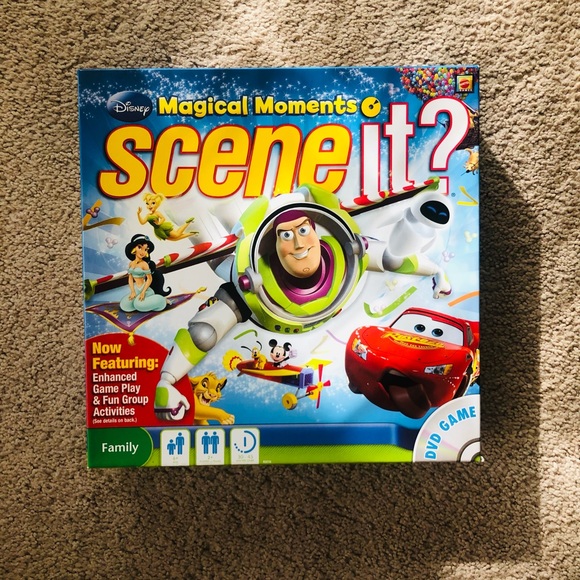 Toys | New Disneys Scene It Game With Dvd | Poshmark